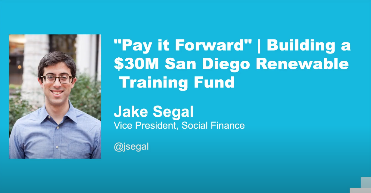 Video: 2022 Behavioral Health Workforce Symposium - Social Finance Video: 2022 Behavioral Health Workforce Symposium - Social Finance